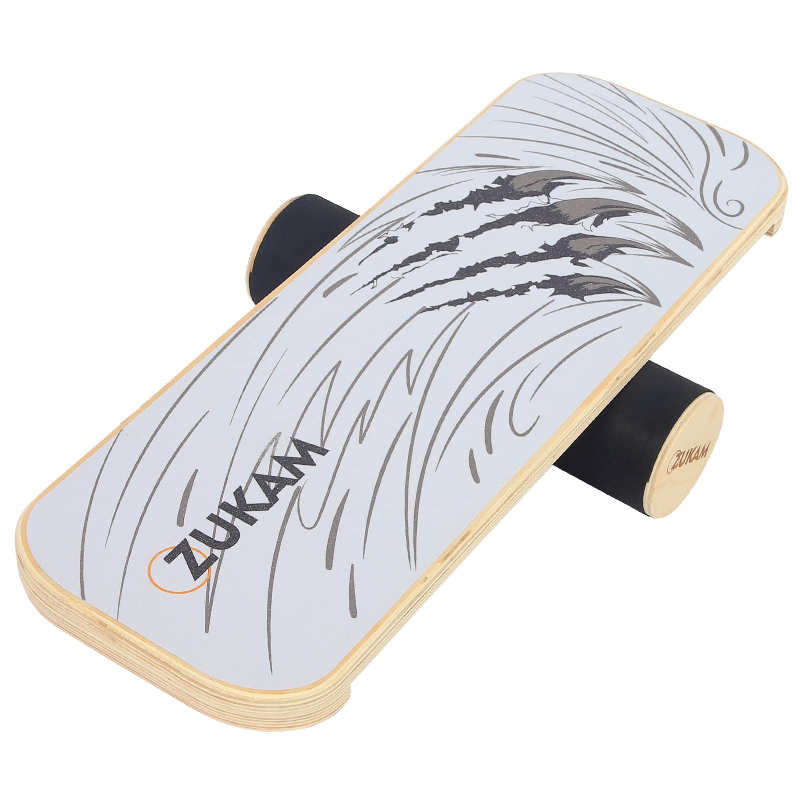 ZUKAM Balance Board Trainer, Wooden Balancing Board with Workout Guide ...