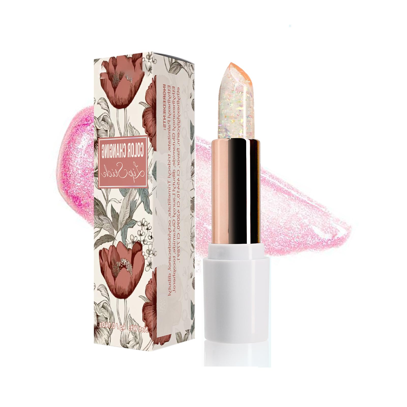Amazon.com : DLZZRS Ph Mood Magic Color Changing Lipstick, Crystal ...