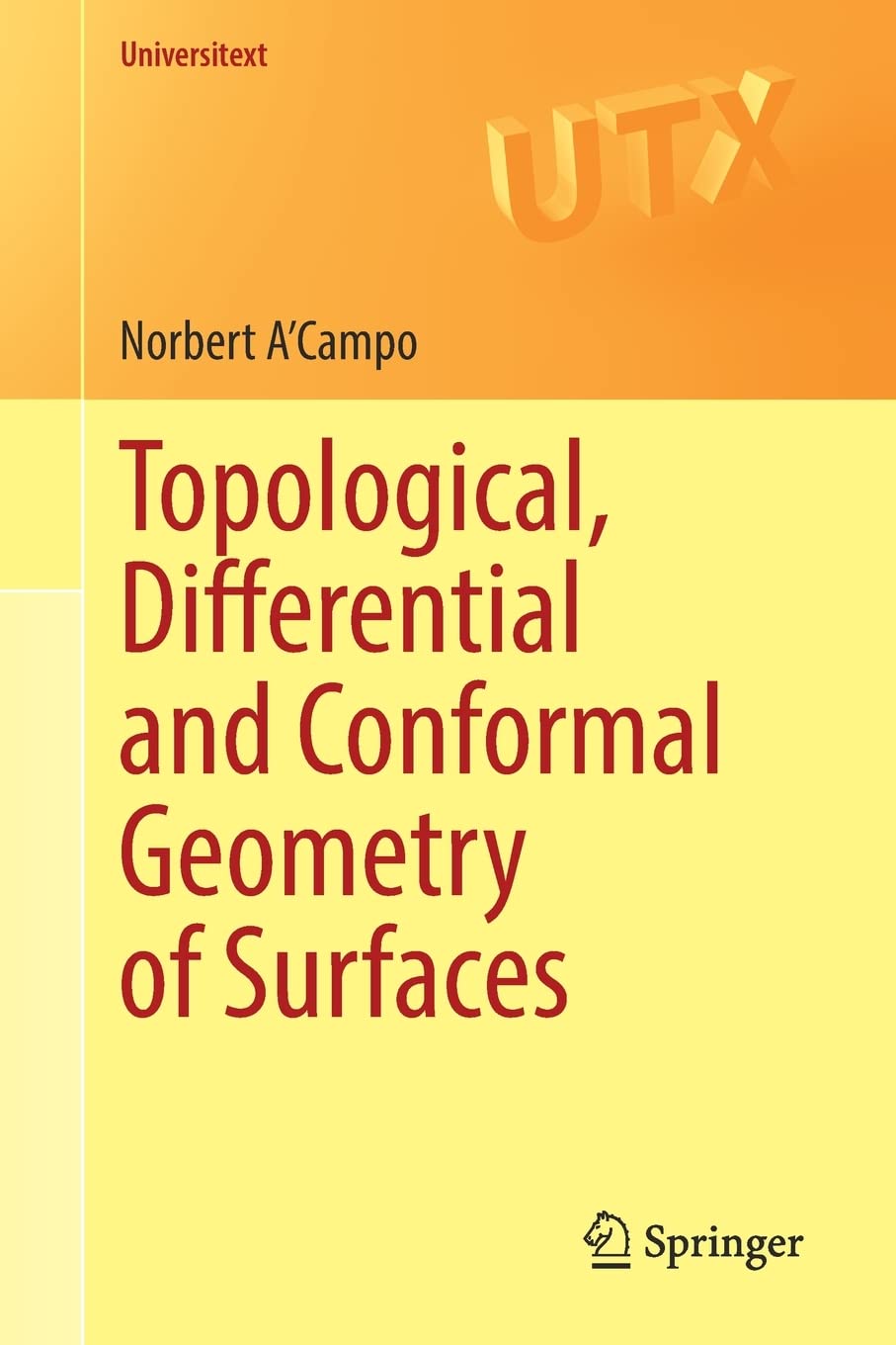 Snapklik.com : Topological, Differential And Conformal Geometry Of Surfaces
