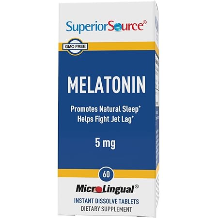 Amazon.com: Superior Source Melatonin Under The Tongue Quick Dissolve ...