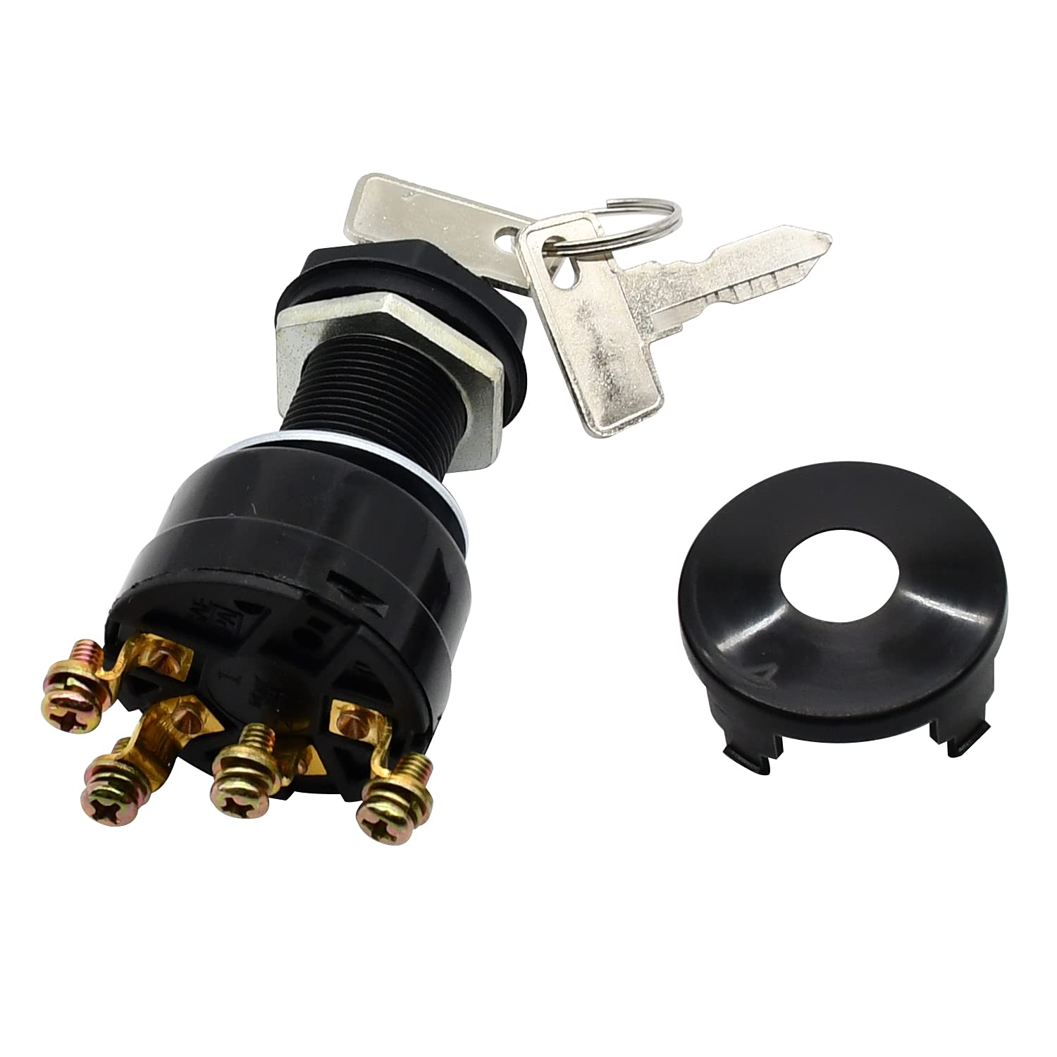 Amazon.com: Jiayicity 101826301 Golf Cart Ignition Switch with Keys ...