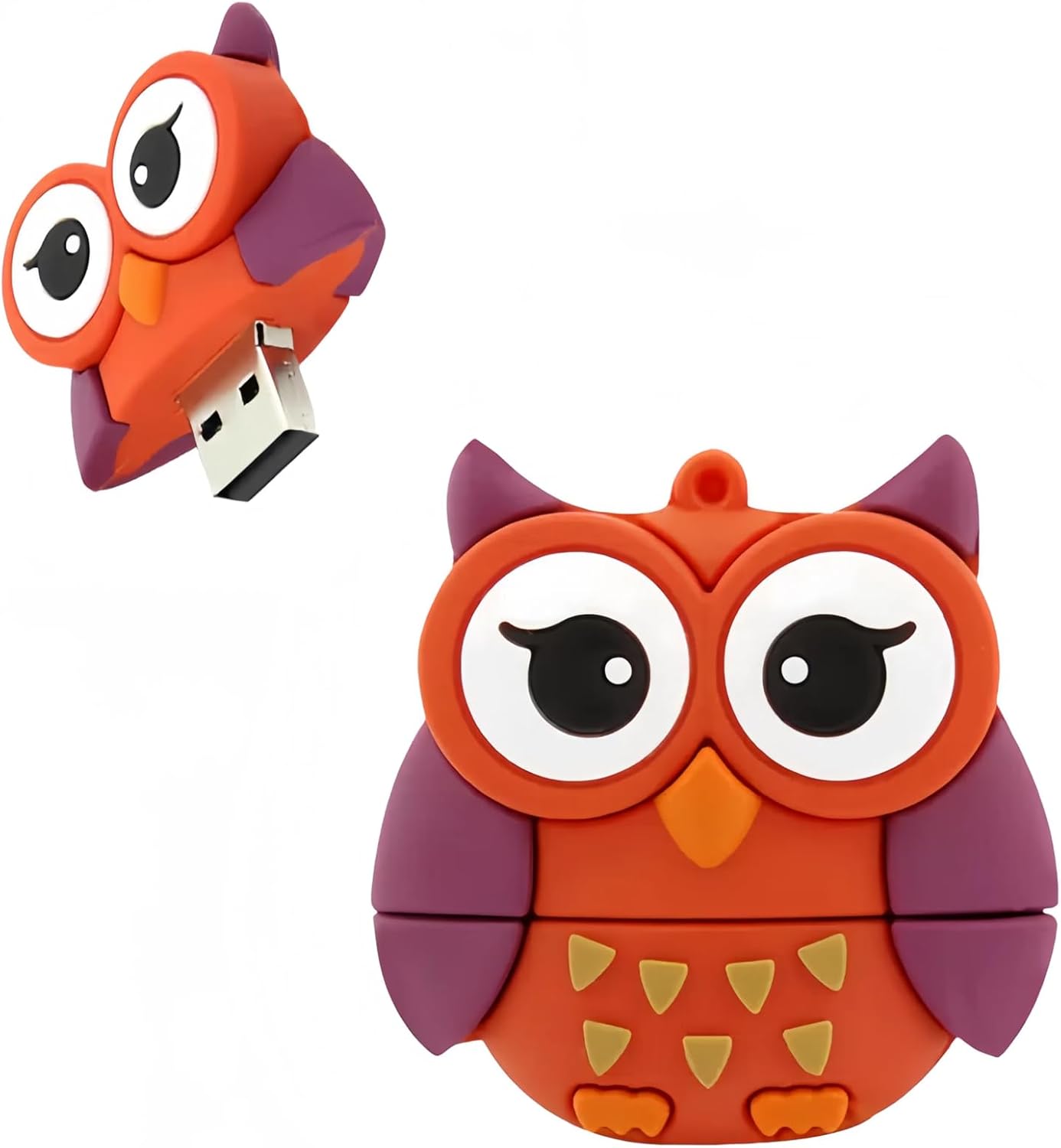 Amazon.com: Ecoodisk 64GB USB 2.0 Flash Drive Cartoon Novelty Cute Owl ...