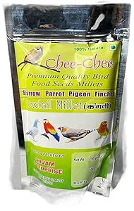Buy Chee-Chee Bird Food Seeds Millets (500 Grams) Natural Mineral ...