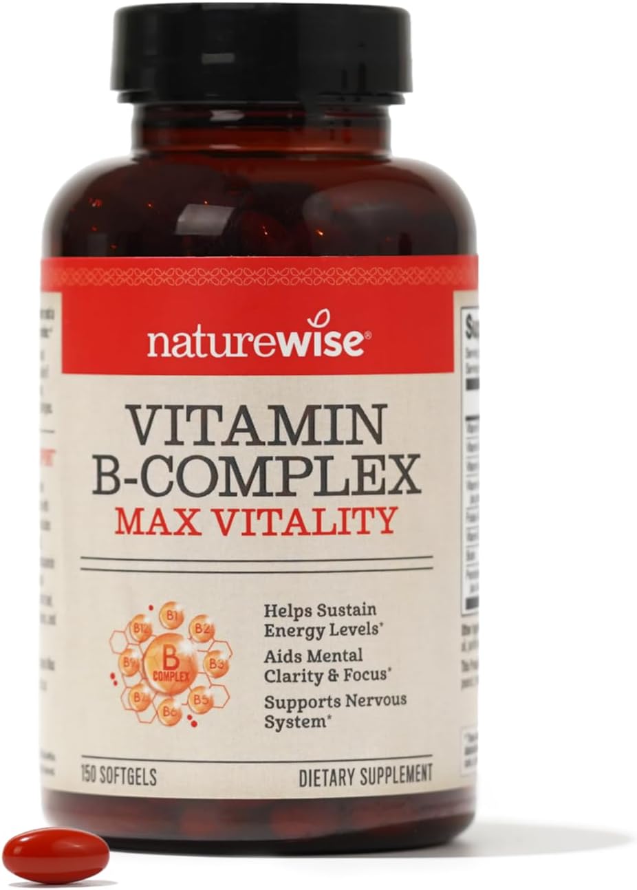 Amazon.com: Nature's Bounty Super B Complex with Folic Acid Plus ...