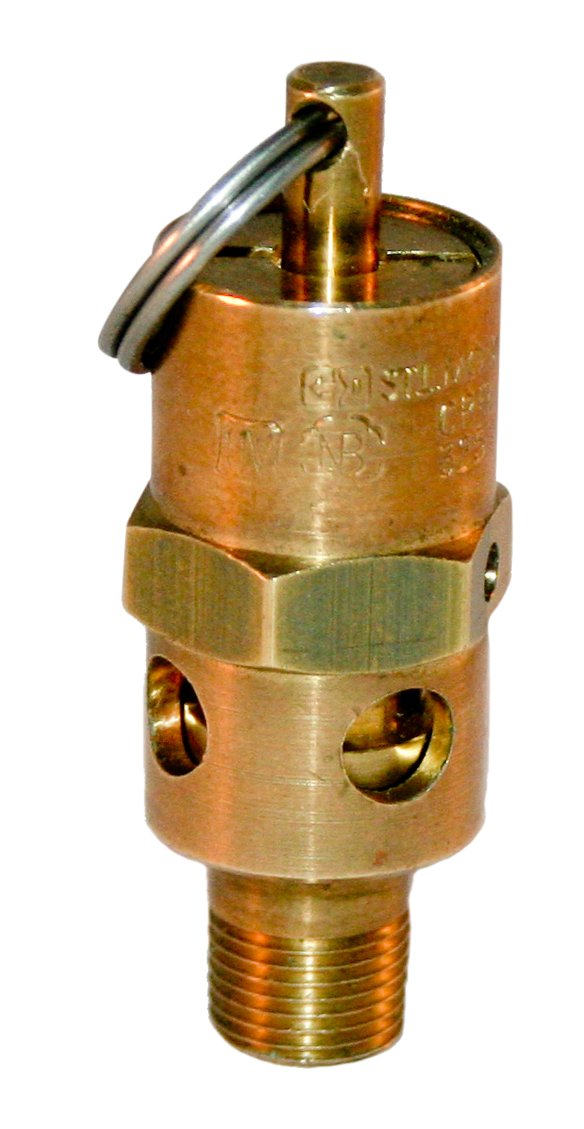 Buy Control Devices SA12-1A075 SA Series Brass ASME Safety Valve, 1/4 ...