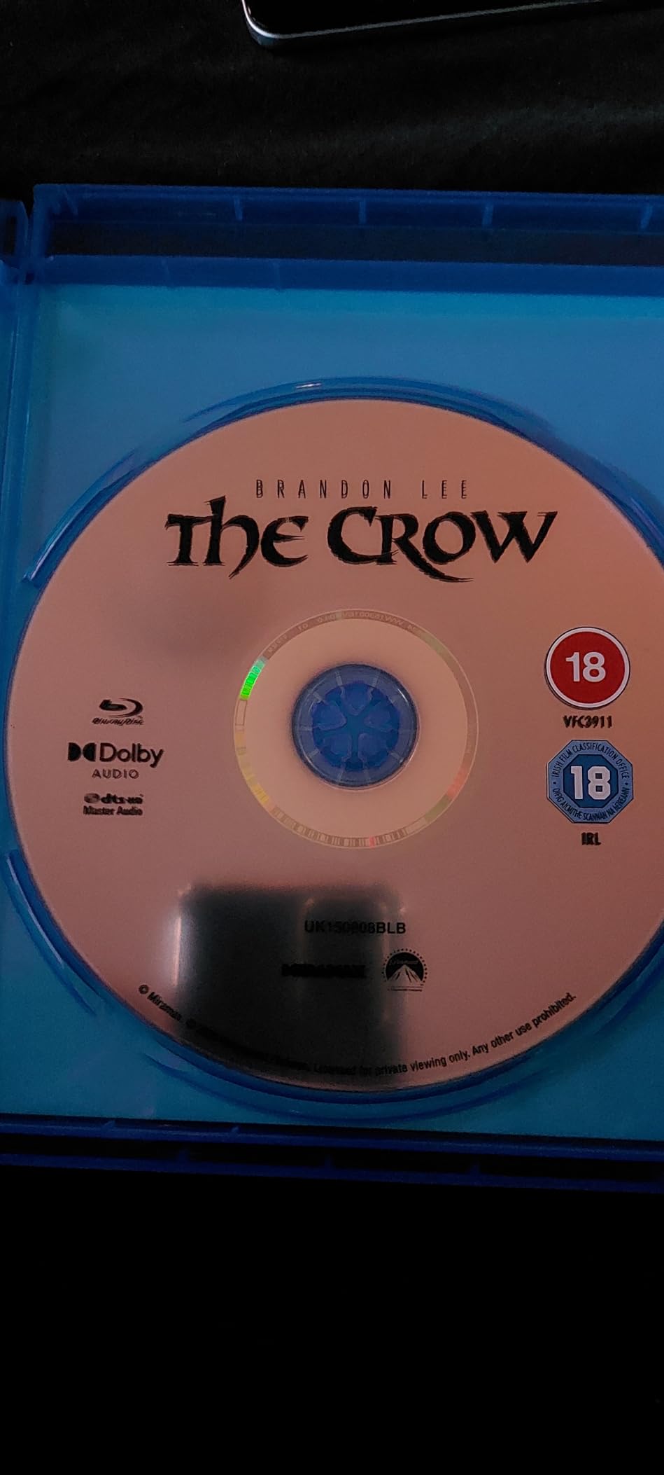 The Crow 4K UHD Steelbook [Blu-ray] [Region A & B & C]: Amazon.co.uk ...