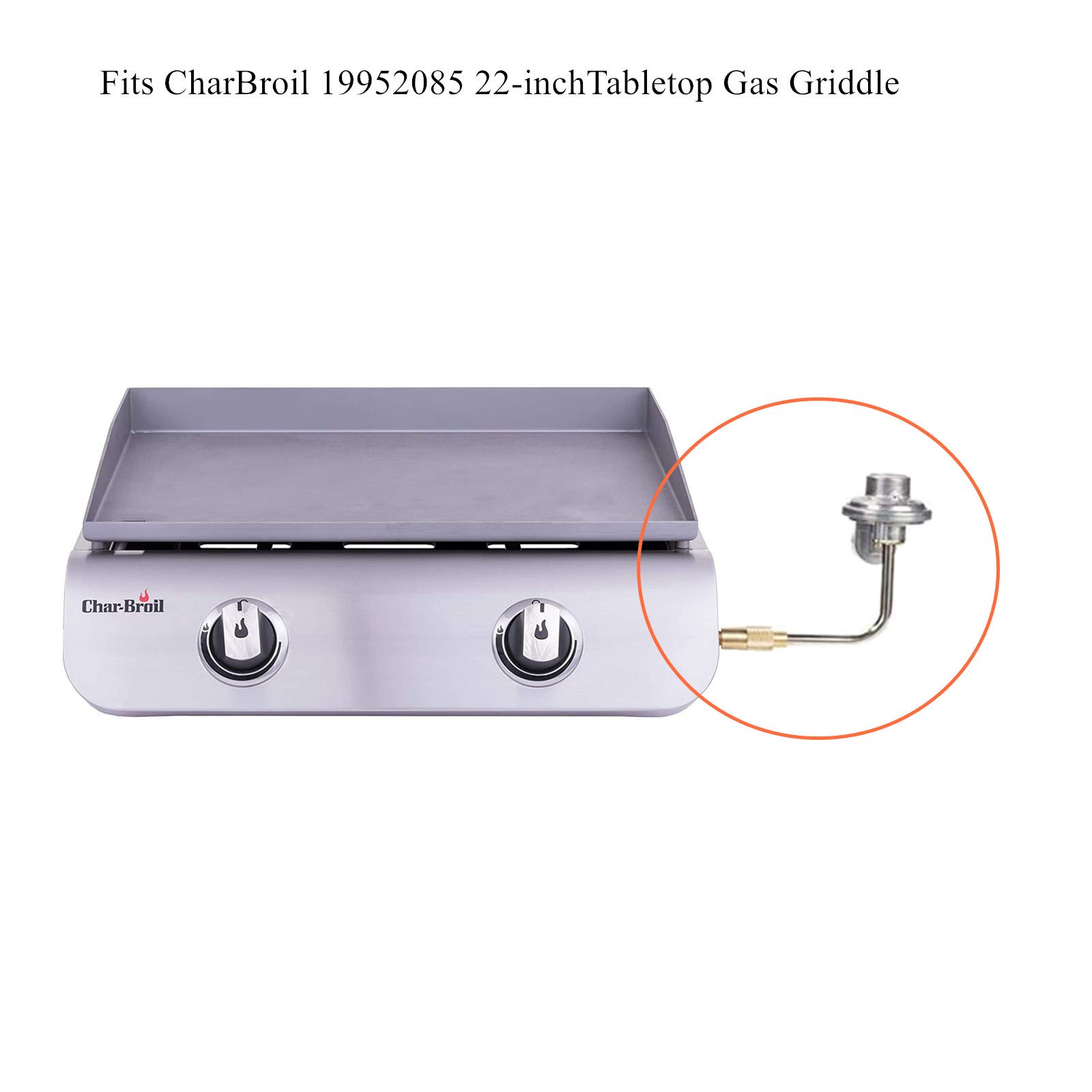 Snapklik.com : AJinTeby Griddles Regulator Gas Grill Regulator And 5FT ...