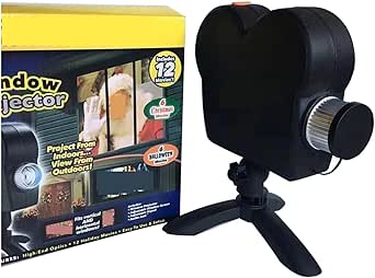 Halloween Holographic Projection Window Display Stage Lamp Christmas ...