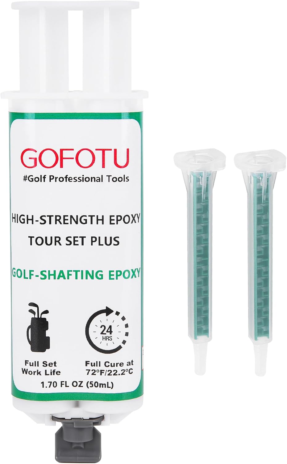 Amazon.com : Gofotu 1.70 OZ Long Cure Golf Epoxy-Full Set Work Life ...