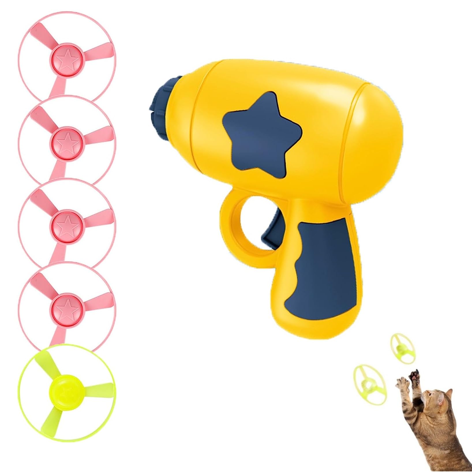 Amazon.com : 2023 New Helicopter Cat Toy, Funny Cat Outside Kitten ...