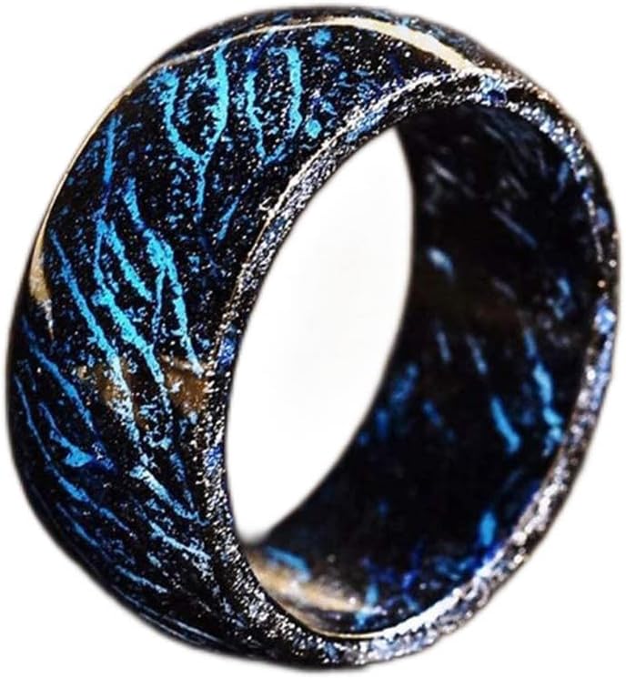 Amazon.com: Valink Luminous Glow Ring Glowing in The Dark Jewelry ...