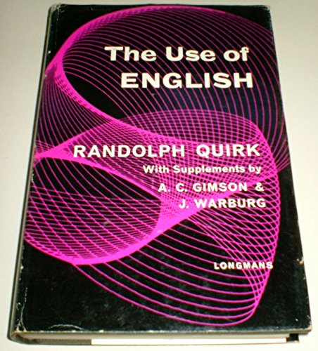The Use of English: Amazon.co.uk: Quirk, Randolph: 9780582326811: Books