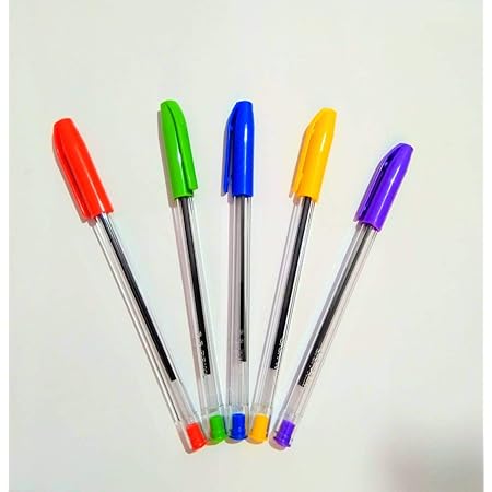 SS Prime Ball pens Fast writing Blue ball pens Pack of 40 : Amazon.in ...