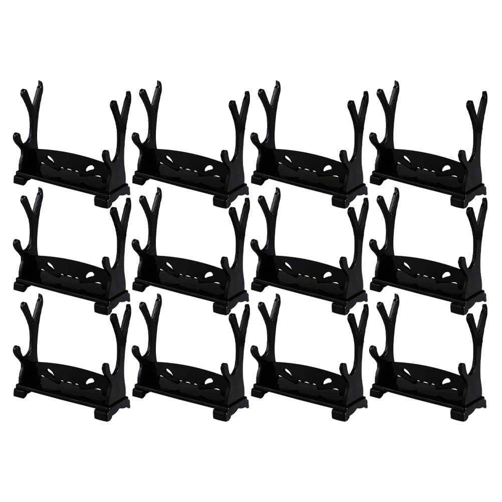 Amazon.com: 12pcs Display Stand Plastic Hanger Plastic Plastic Stand ...