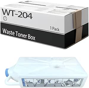 Amazon.com: WT-204 Waste Toner Box Replacement for Canon WT-204 ...