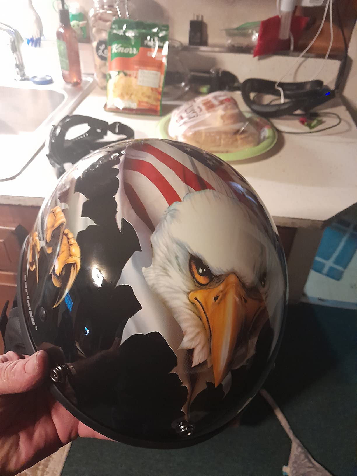 $7/mo - Finance Cartman Cruiser Scooter Motorcycle Half Face Helmet ...