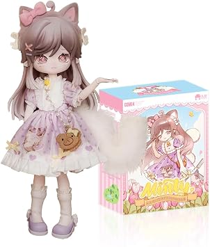 Amazon.com: XiDonDon Minty The Fantasy Forest Series 1/12 BJD Doll OB11 ...