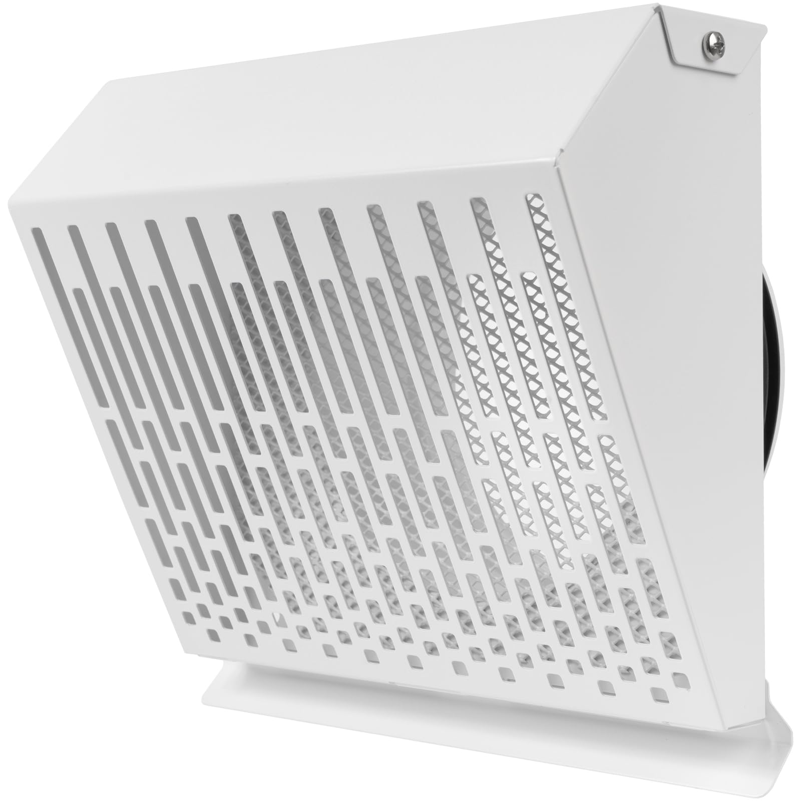 Vent Systems 6" Inch Exhaust Vent Cover with Rubber Gasket - White ...