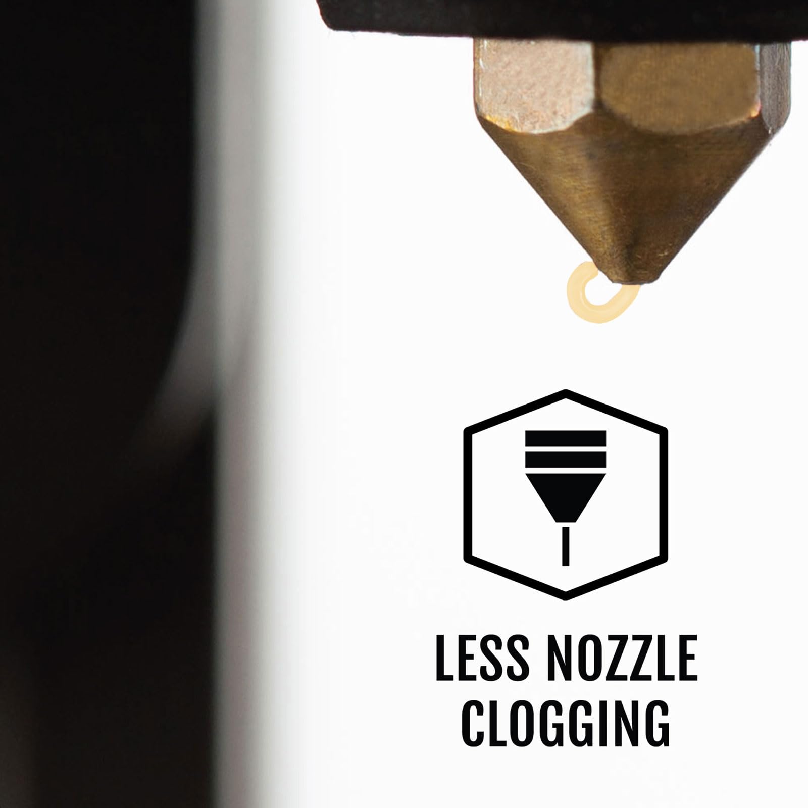 Snapklik.com : HATCHBOX 1.75mm Ivory Wood PLA 3D Printer Filament