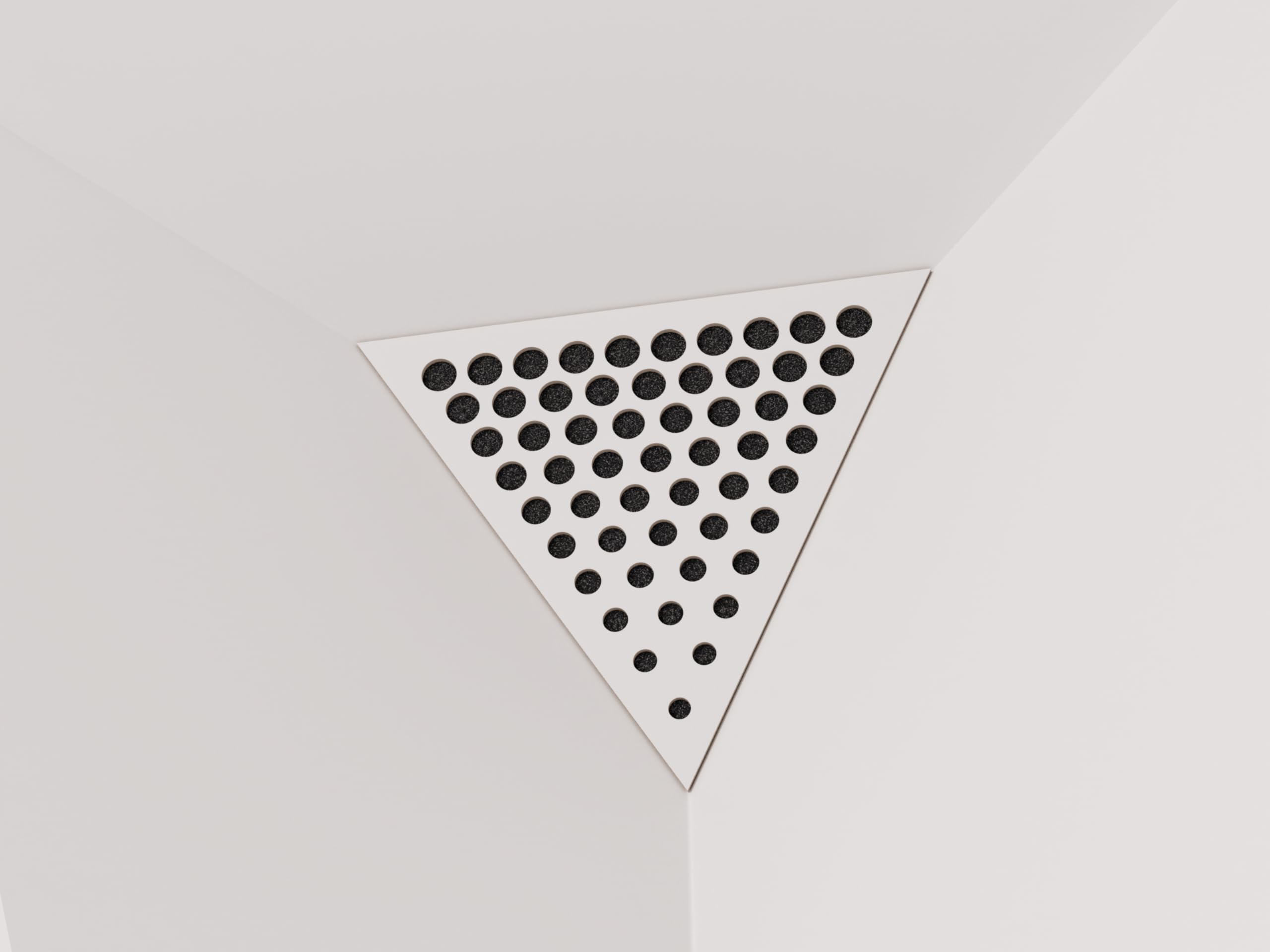 Buy (2 Pack) — Sound Absorption-Diffuse Ceiling Corner Bass Trap ...