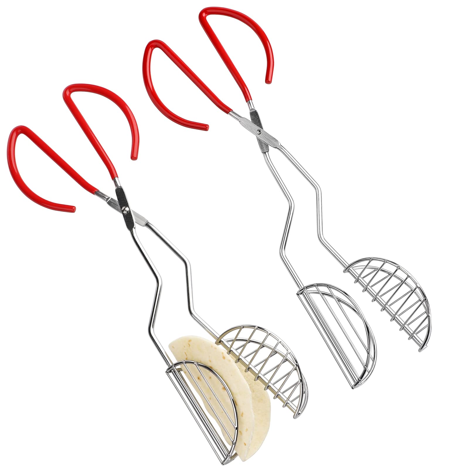 Snapklik.com : Taco Press Stainless Steel Taco Shell Tong For Making ...