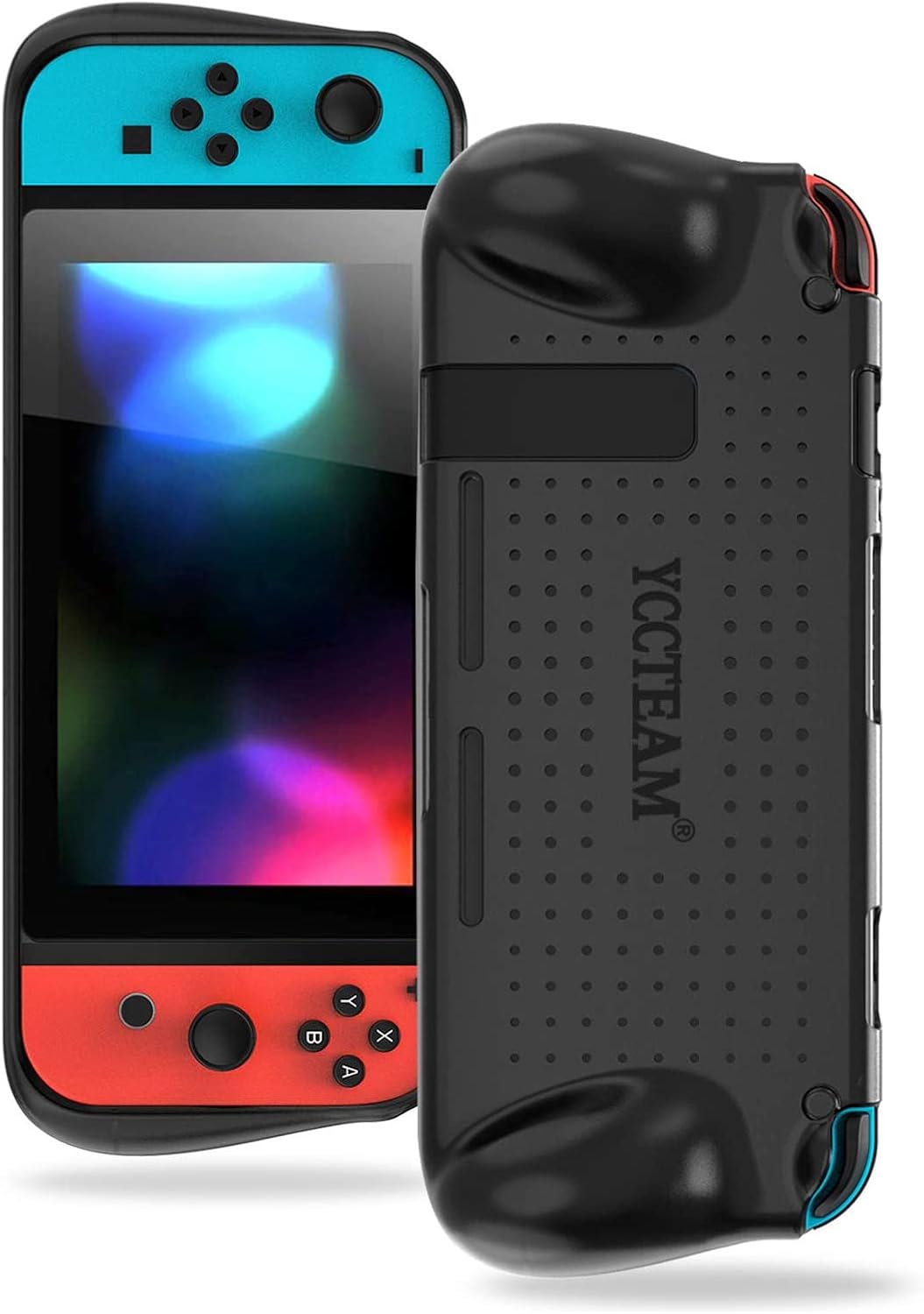 Amazon.com: YCCSKY Protective Case for Nintendo Switch, Grip Case with ...