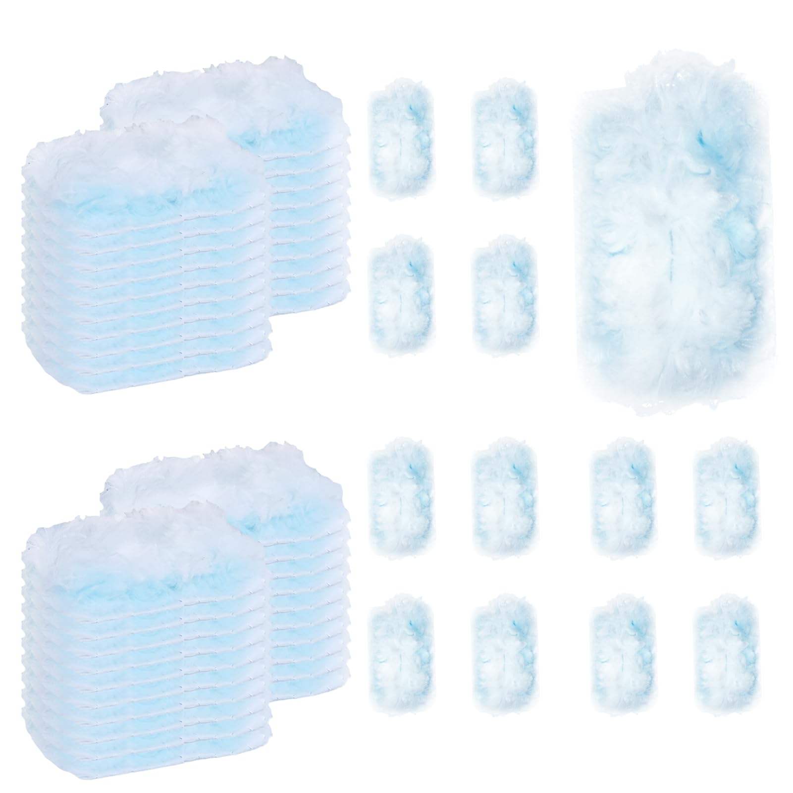 Amazon.com: GIWOSK 40Pcs Disposable Duster Refills, Electrostatic ...
