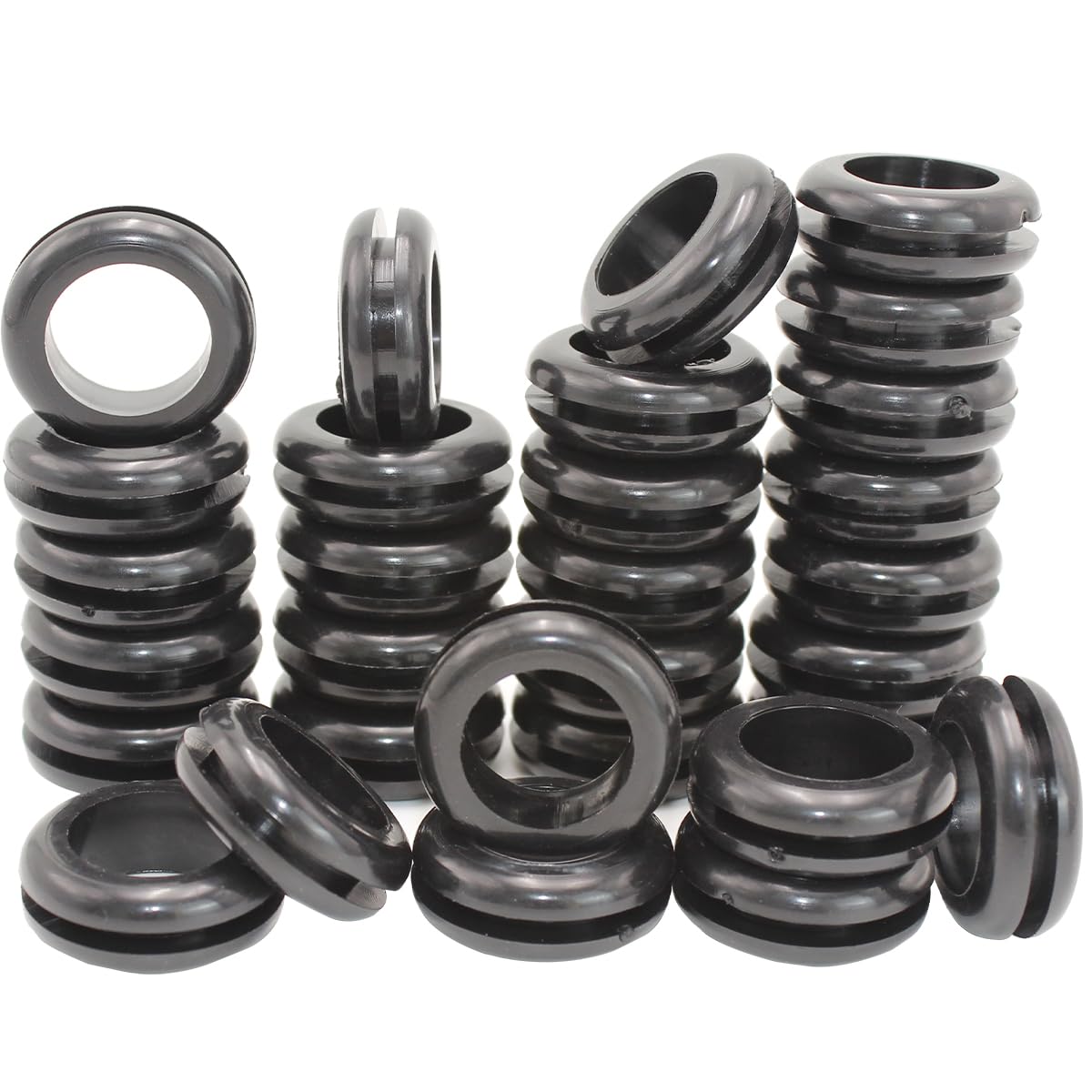 Snapklik.com : Rubber Grommets For Wiring 3/4 In Drill Hole, 5/8 In ID ...