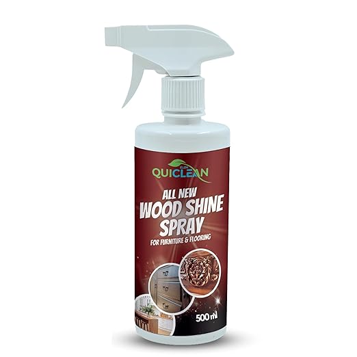 Quiclean™ All New Wood Shine Spray for Furniture| Natural Wood Cleaner ...