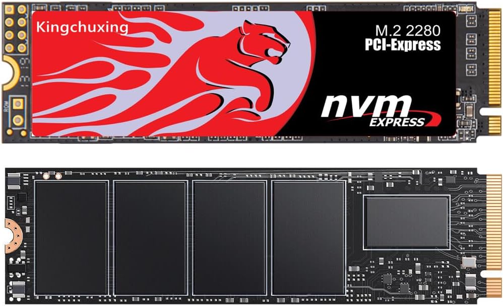 Amazon.com: Kingchuxing SSD 512GB NVMe SSD M.2 PCIe Gen3x4 2280 ...