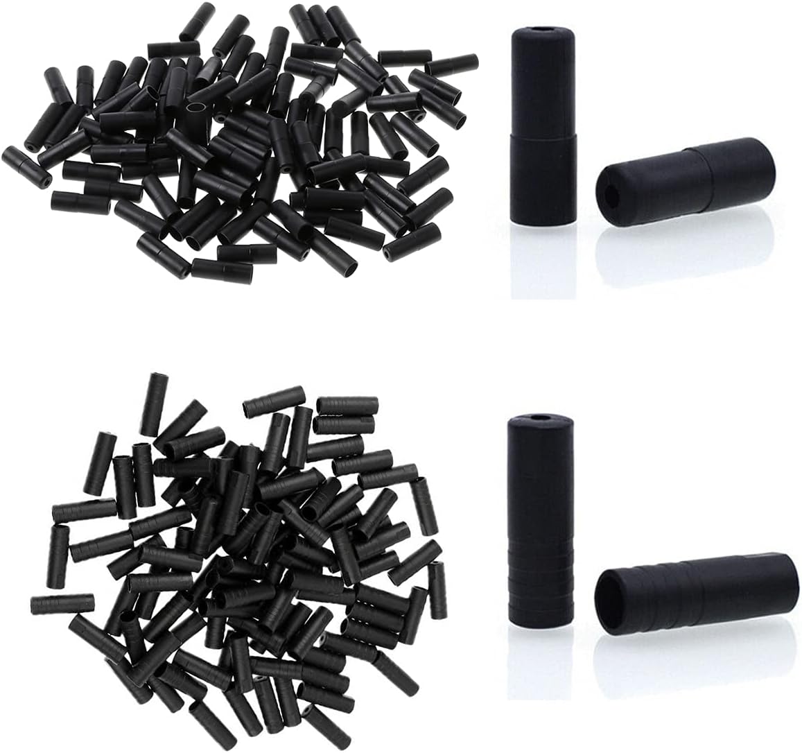 Amazon.com: 100 PCS for 4mm Plastic Bike Shift Cable End Caps Crimp ...