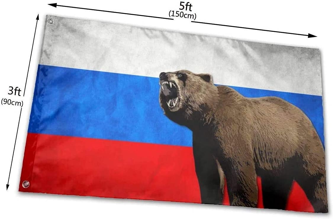 Bandera Del Oso Ruso
