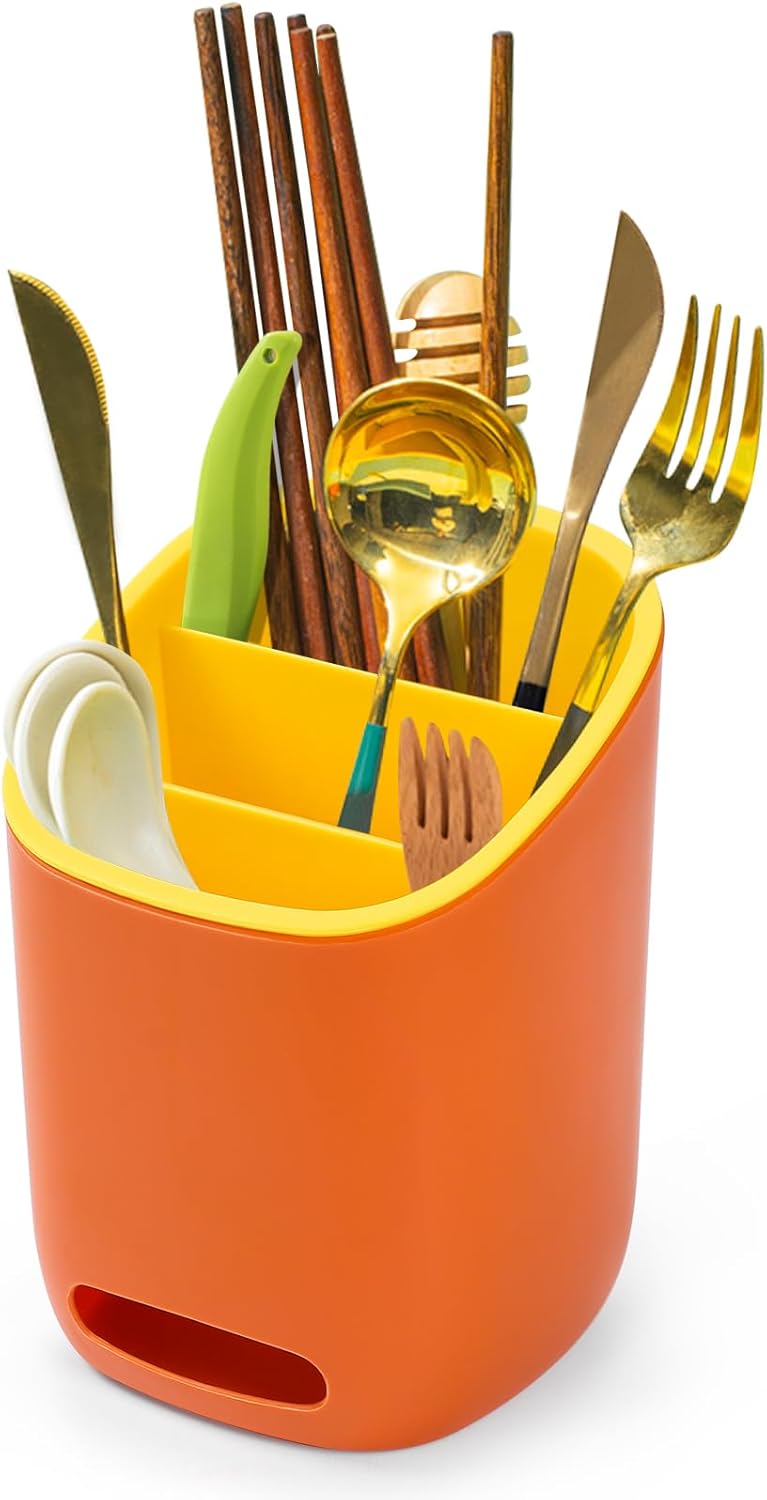 Amazon.com: LEHTF Detachable Kitchen Utensil Holder for Countertop with ...