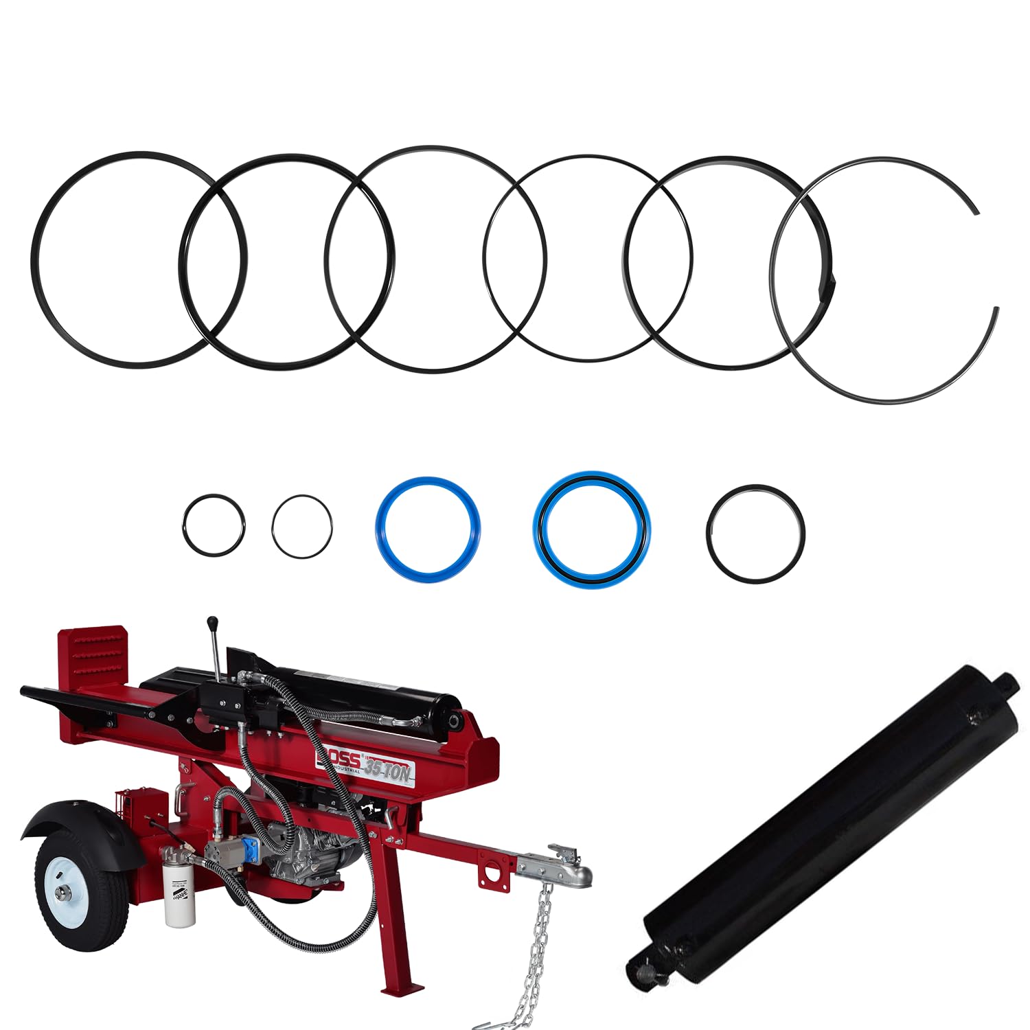 Log Splitter Parts Timberwolf's HD Series Log Splitters – Timberwolf