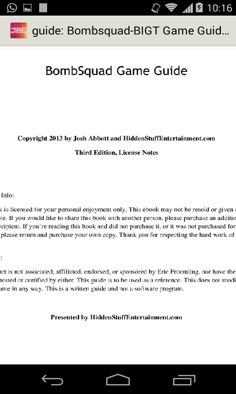 cheats for BOMB SQUAD GAME TIPS MODS ONLINE - Application sur Amazon Appstore