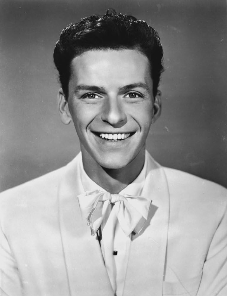 Amazon.com: Frank Sinatra smiling in White Suit Photo Print (8 x 10 ...