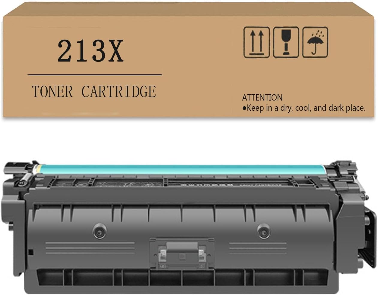Amazon.com: POYRAZ W2130X W2131X W2132X W2133X Toner Cartridge Replacement for HP 213X 5700dn ...