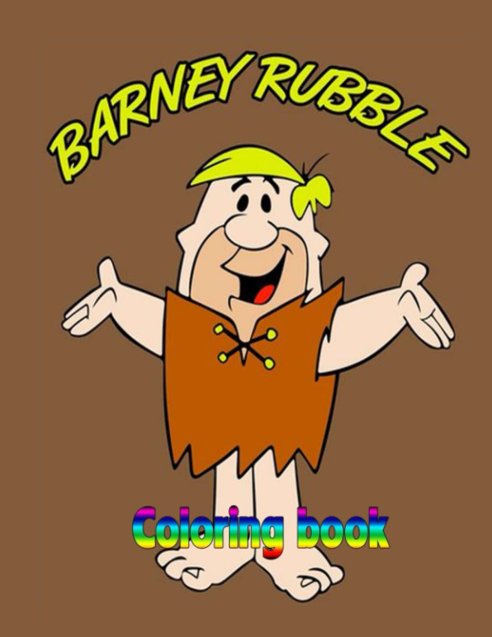 Barney Rubble Coloring Book Barney Rubbles Amazing Cartoon Coloring Pages | Desertcart INDIA