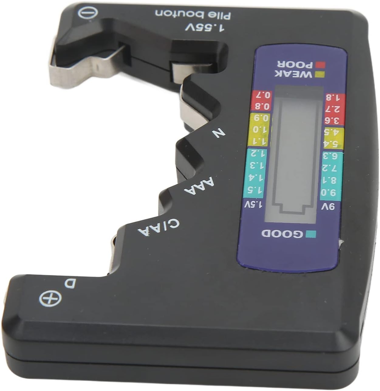 Universal Battery Tester, Professional ABS Digital Battery Capacity ...