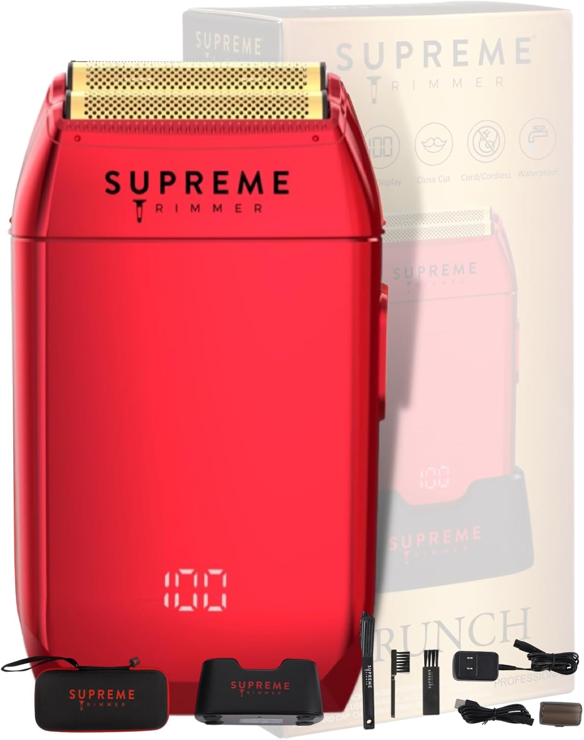 Amazon.com: SUPREME TRIMMER Foil Shaver STF602 | Men's Electric Razor ...