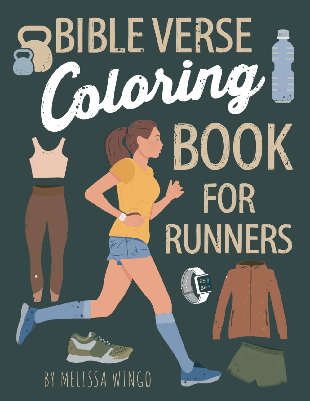 Amazon.com: Running Inspiration Bible Verse Coloring Book: Coloring ...