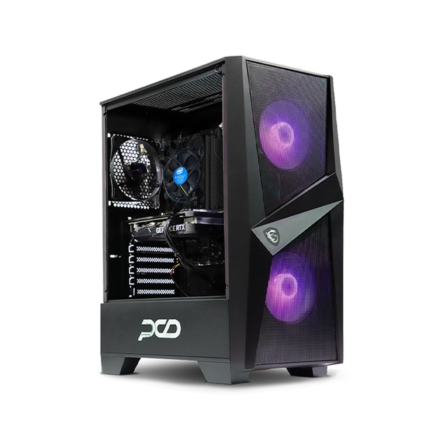 PCD KRATOS II Gaming PC, Intel Core i5-10400F CPU, NVIDIA GeForce GTX 1650 4GB GPU, 16GB DDR4 ...