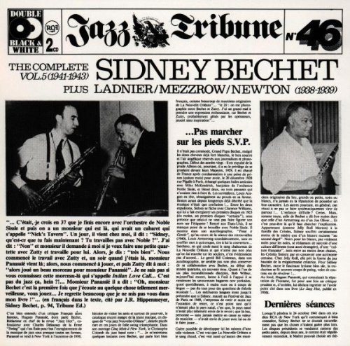 The Complete Sidney Bechet, Vol. 5 (1941-1943) Plus Ladnier, Mezzrow ...