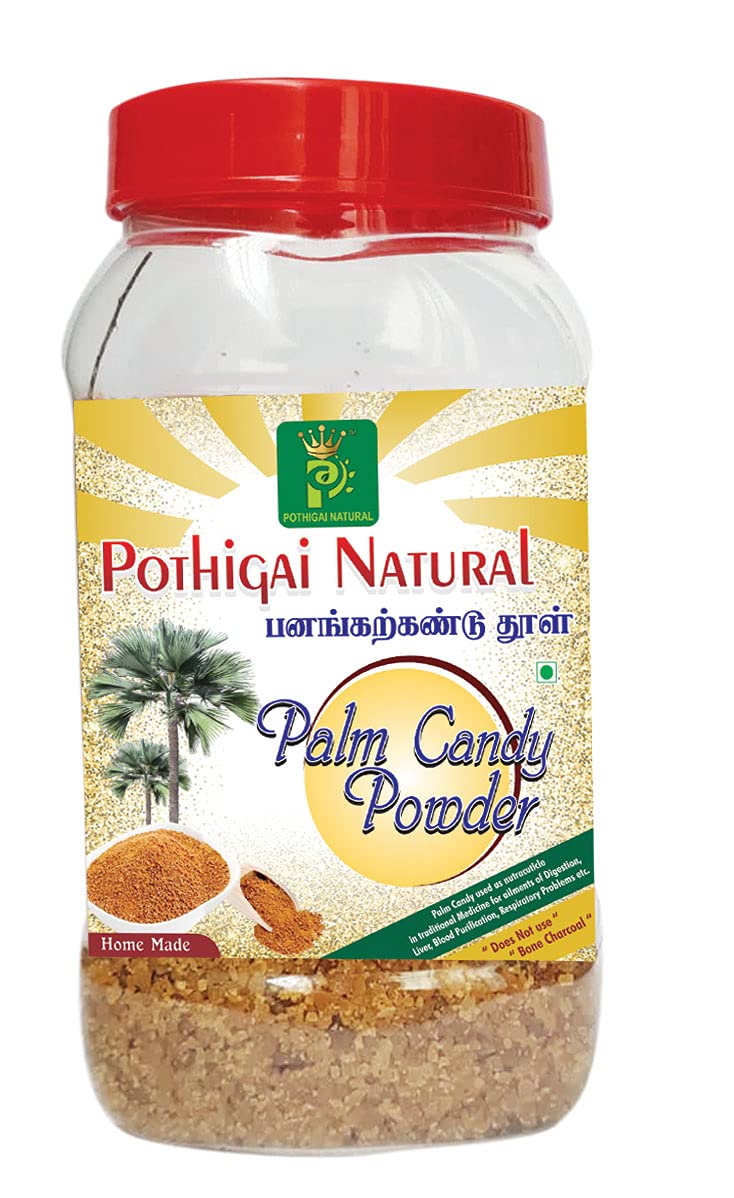 Pothigai Natural Palm Candy Powder (Panang kalkandu powder) 250 Grams ...