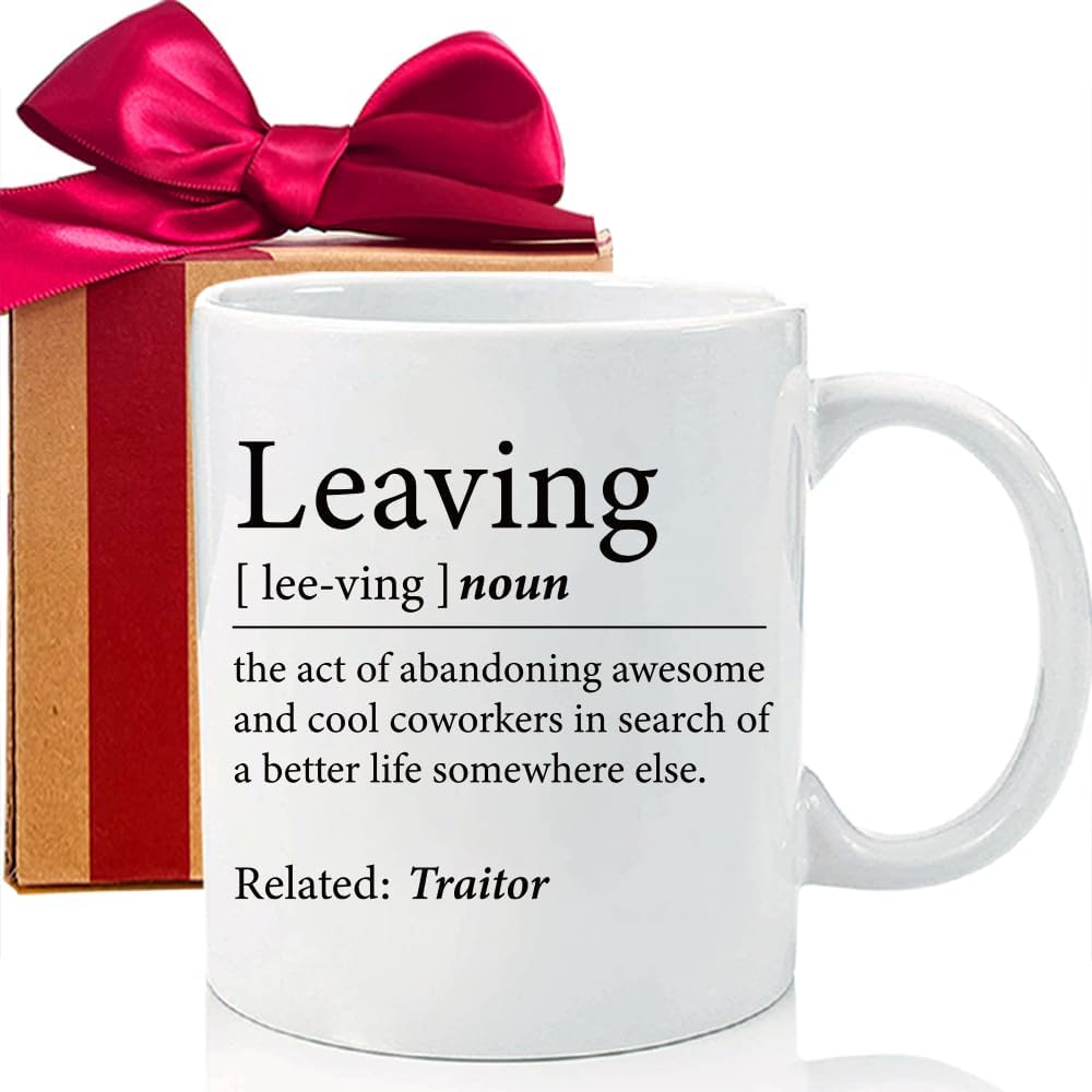 Amazon.com | Going Away Gifts for Coworker, Colleague Leaving Coffee ...