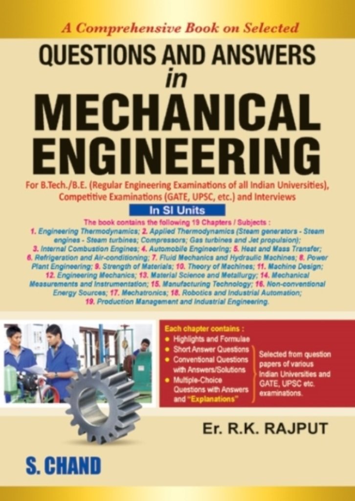 Buy Questions & Answer in Mechanical Engineering Book Online at Low ...