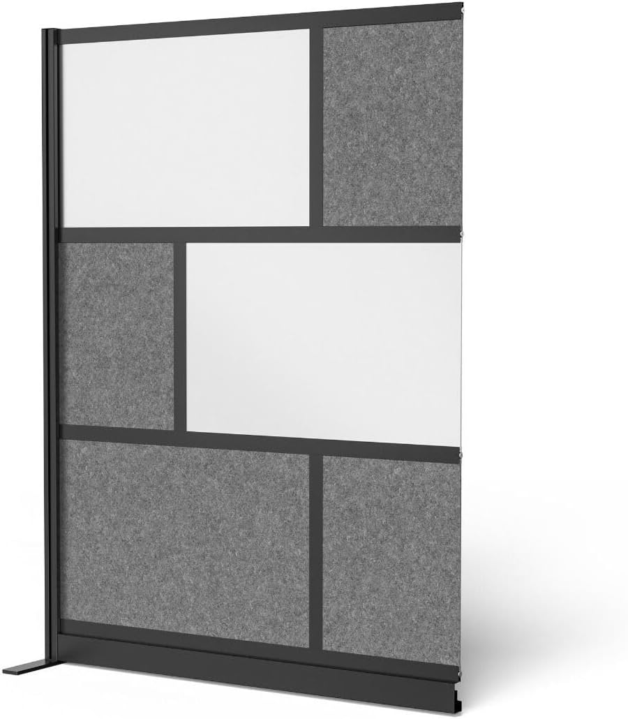 Amazon.com: LUXOR MW-5370-XWCGB Modular Wall Room Divider System ...