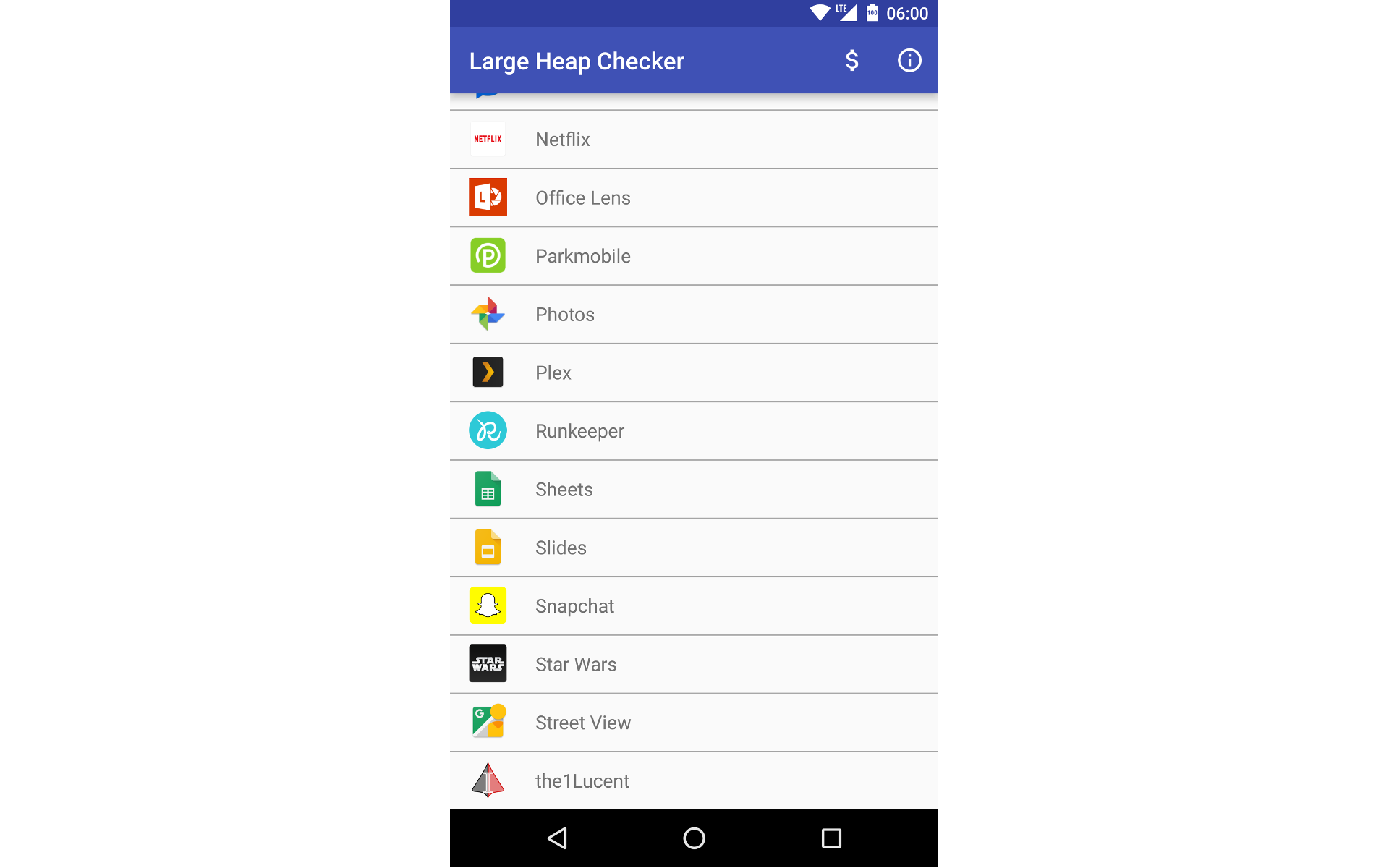 Large Heap App Detector:Amazon.de:Appstore for Android