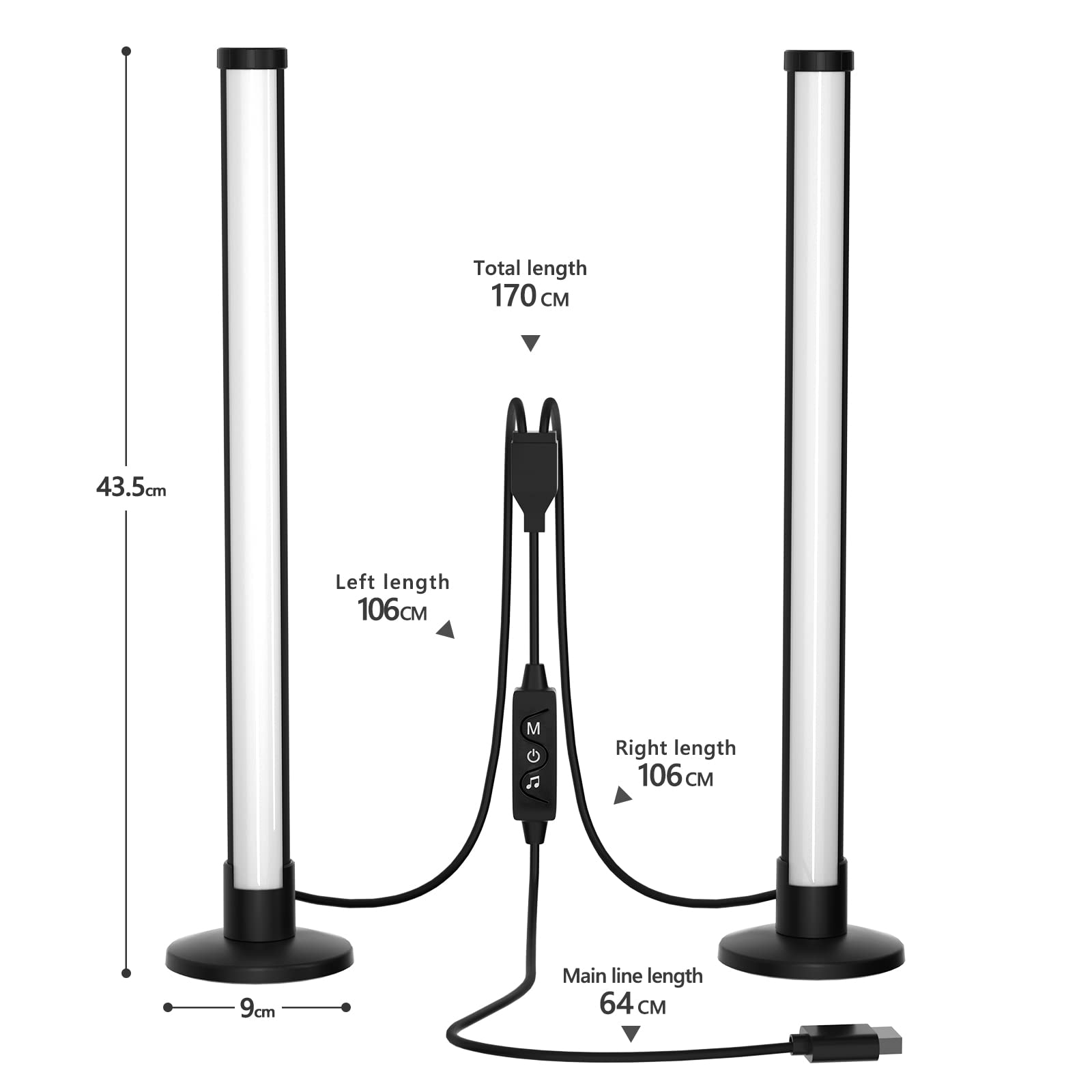 Buy Smart Light Bar, bedee Smart LED Light Bars, Smart Flow Light Bars ...