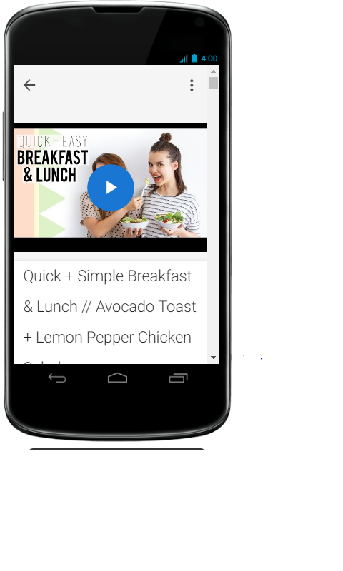 Breakfast and Lunch App - App on Amazon Appstore